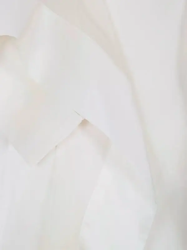 Sacai Ruffled Top - White