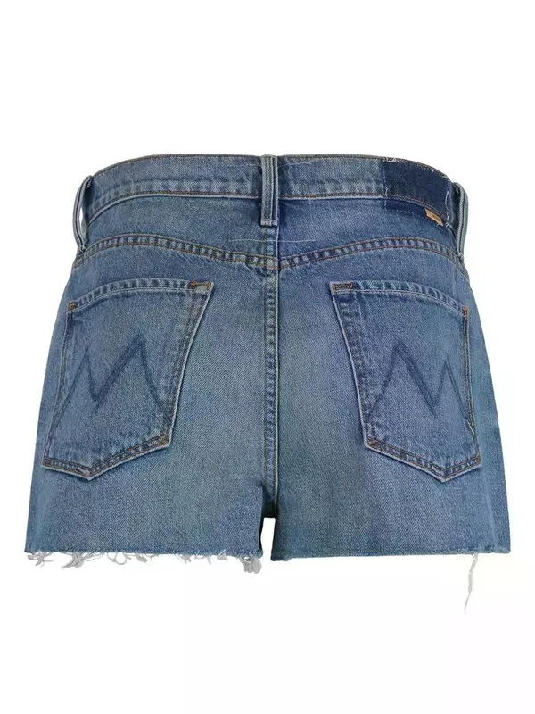 MOTHER The Ditcher Denim Shorts