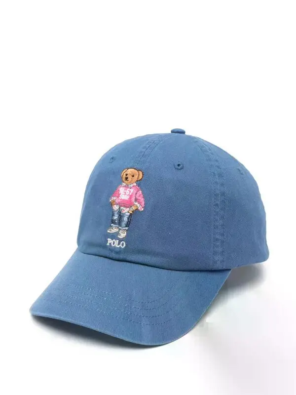 Ralph Lauren Bear-patch Cap - Blue