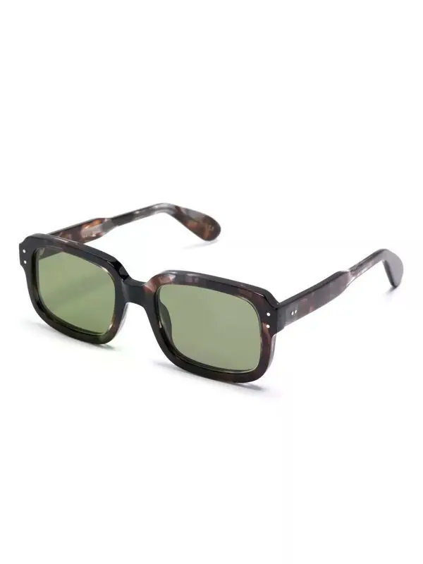 LESCA Dude Rectangle-frame Sunglasses