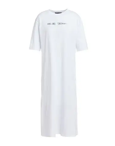 Armani Exchange Cotton Jersey Midi Dress