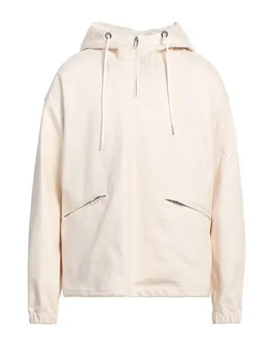 Emporio Armani Jacket Ivory Cotton, Elastane