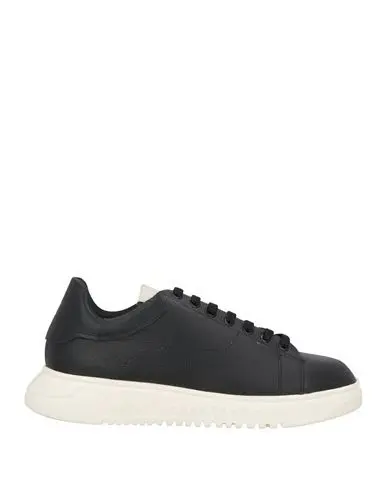 Emporio Armani Calfskin Low-top Sneakers