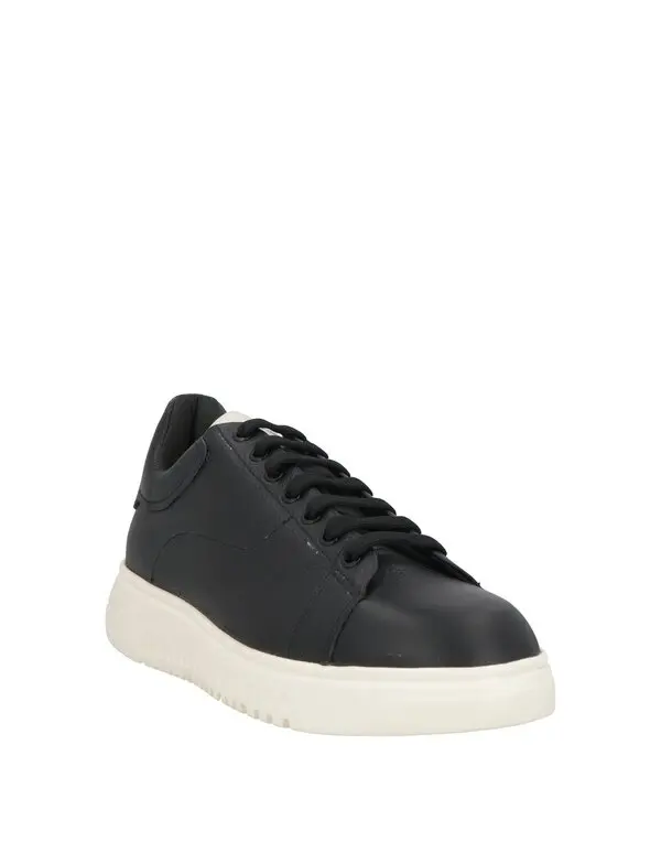 Emporio Armani Calfskin Low-top Sneakers