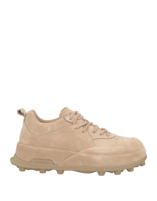 JIL SANDER Suede Lace-up Sneakers - Sand