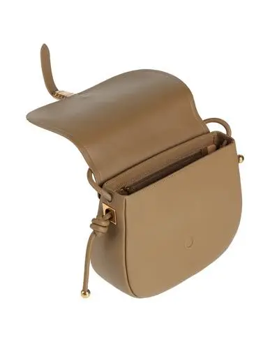 Pinko Leather Cross-body Saddle Bag - Green