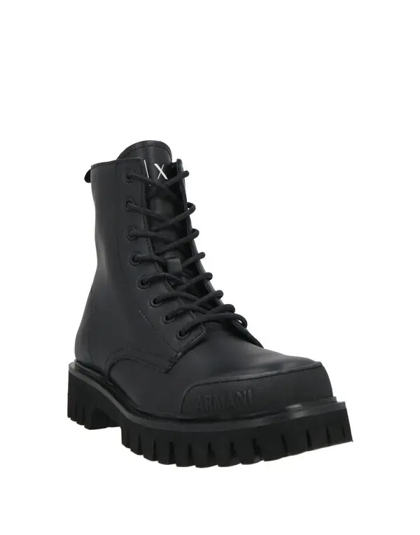 Armani Exchange Ankle Combat Boots