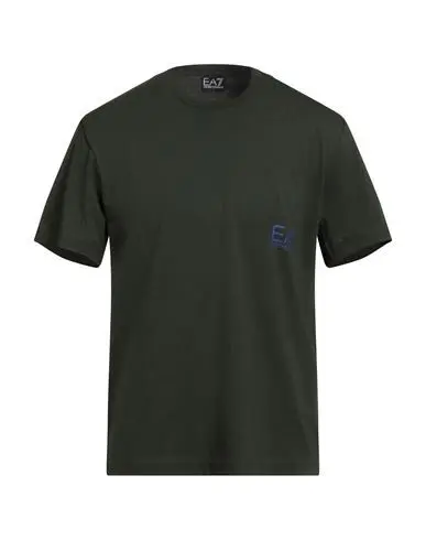 EA7 T-shirt Military Size Cotton - Green