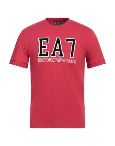 EA7 T-shirt Size Cotton - Red