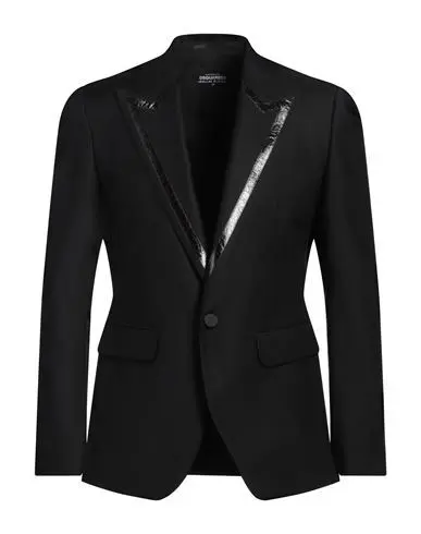 Dsquared2 Blazer Size Virgin Wool, Silk, Polyester, Polyamide