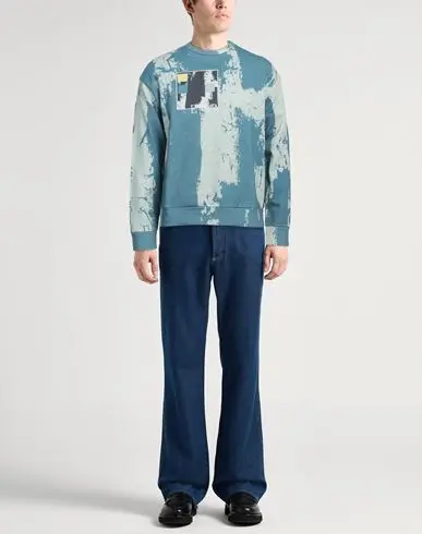 Emporio Armani Sweatshirt In Pastel Cotton
