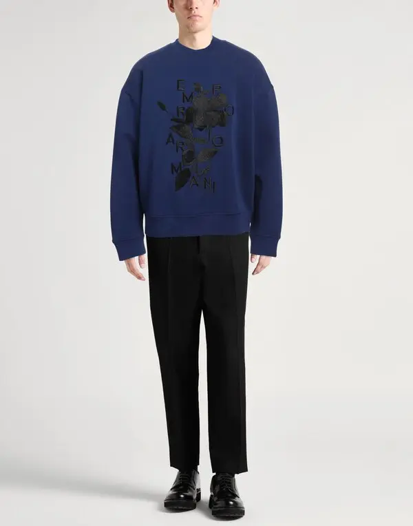Emporio Armani Sweatshirt In Navy - 64% Off | Editorialist