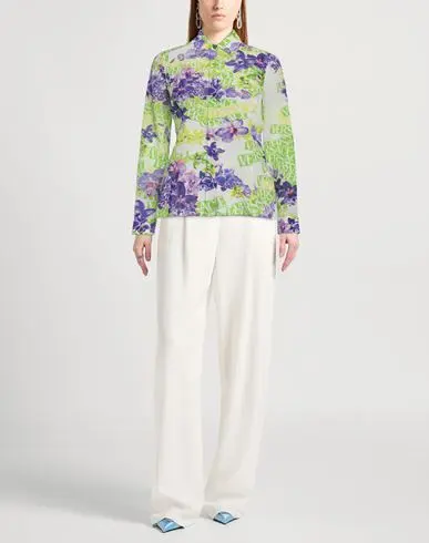 Versace Floral-print Crepe Shirt