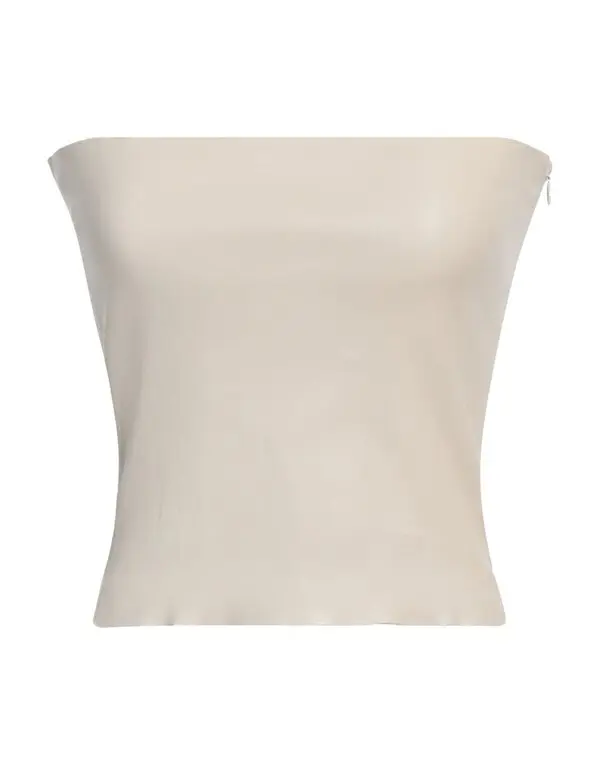 Sprwmn Leather Tube Top