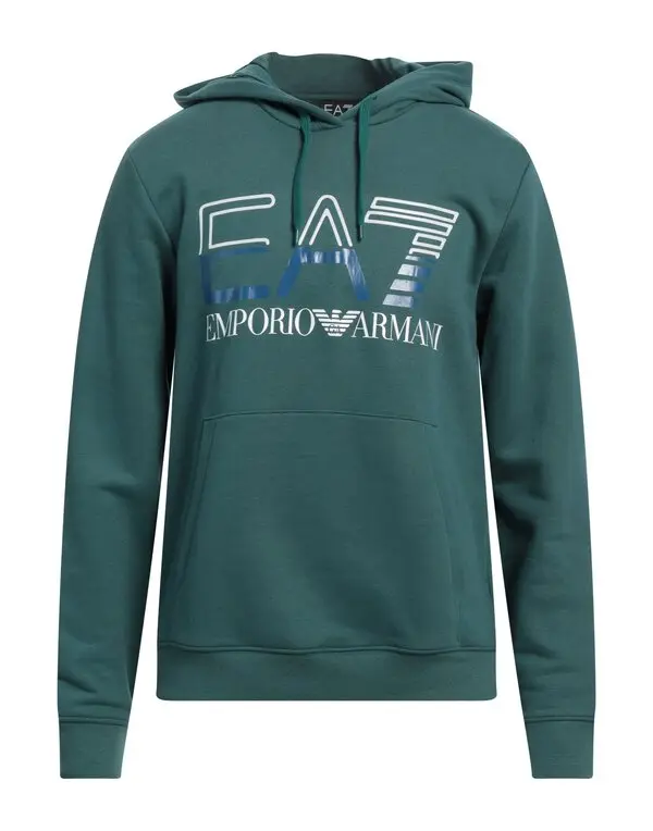 EA7 Cotton-blend French Terry Sweatshirt