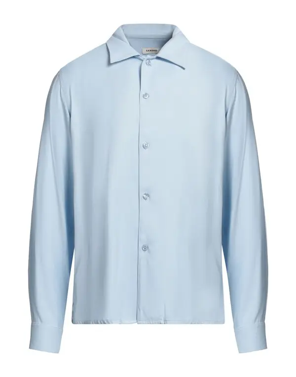Sandro Shirt Sky Size Viscose