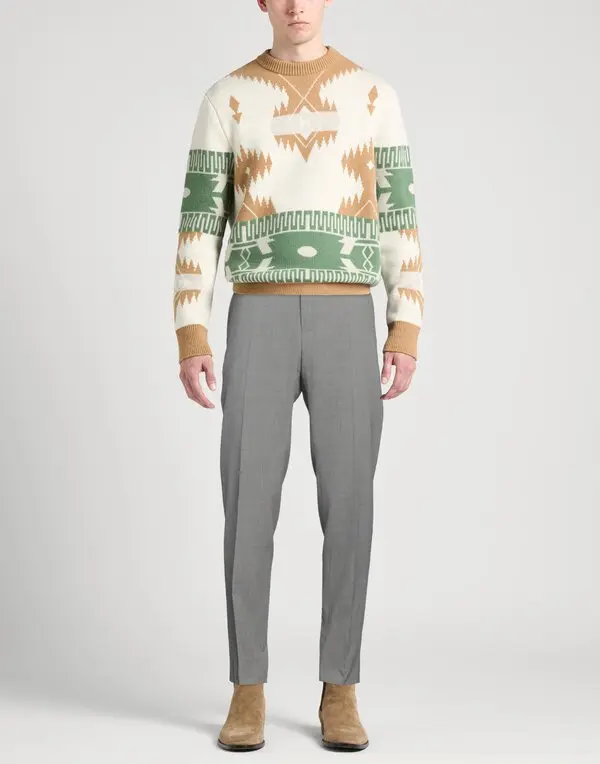 Dunhill Houndstooth Wool Tapered Pants