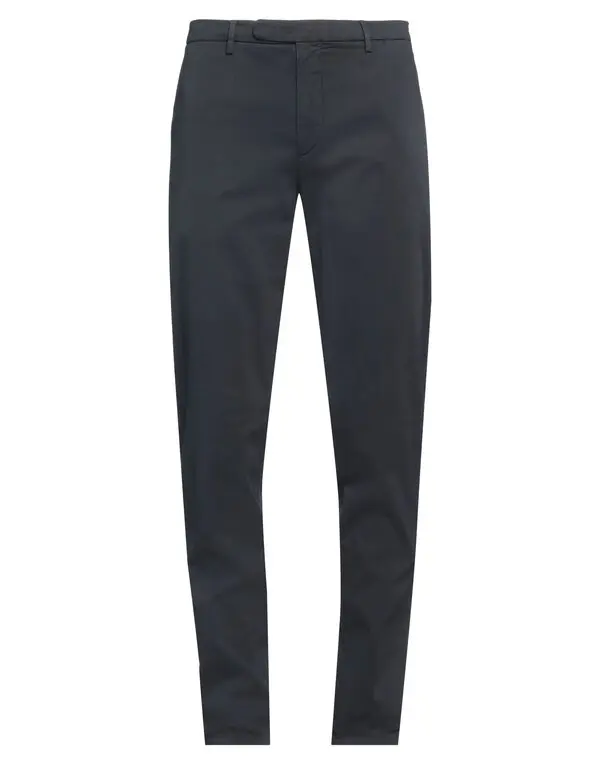 Boglioli Cotton Elastane Chino Pants - Blue