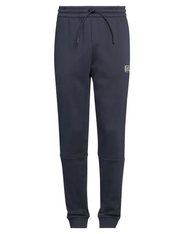 EA7 Pants Size Cotton, Polyester - Navy