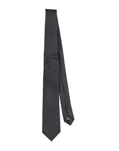 Giorgio Armani Silk Polka-dot Necktie - Grey