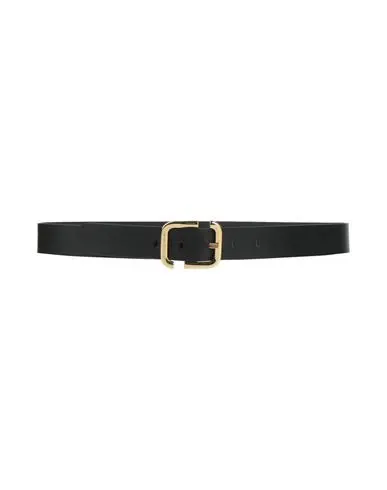 Emporio Armani Leather Belt - Black