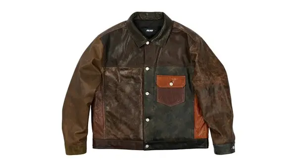 PALACE Patchwork Leather Jacket