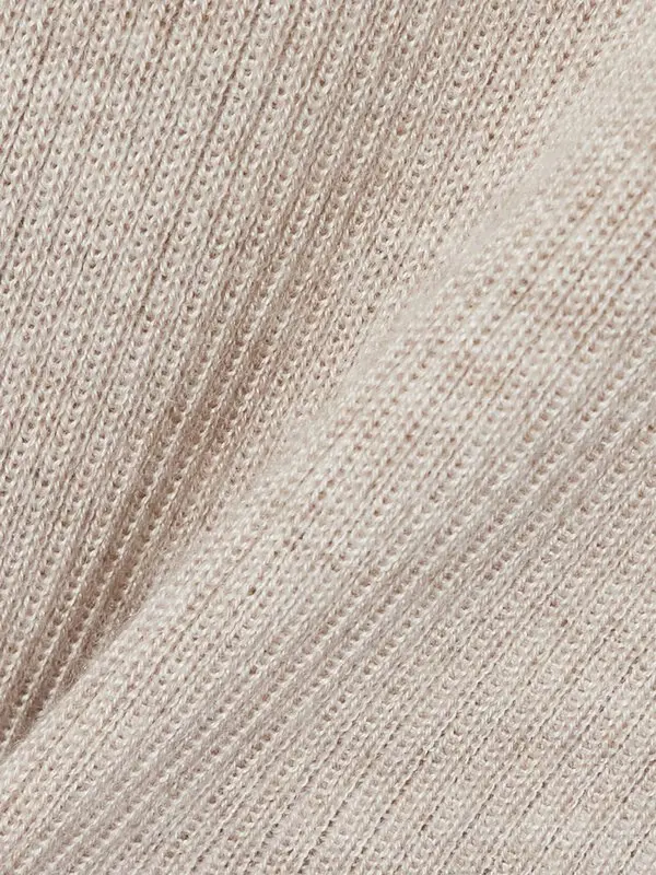 Sasuphi Ribbed Cashmere And Silk-blend Cardigan
