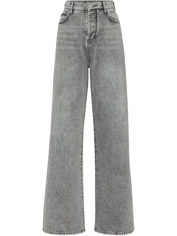 Philipp Plein Wide-leg Jeans