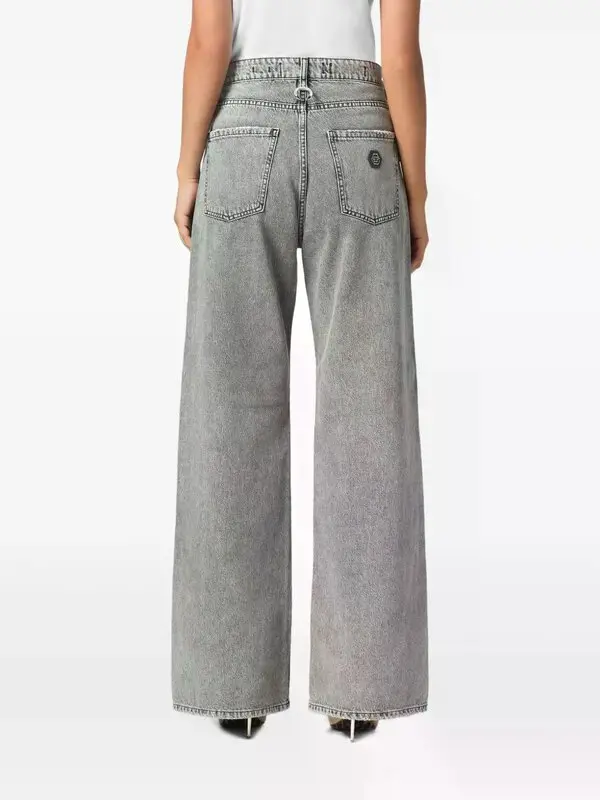 Philipp Plein Wide-leg Jeans