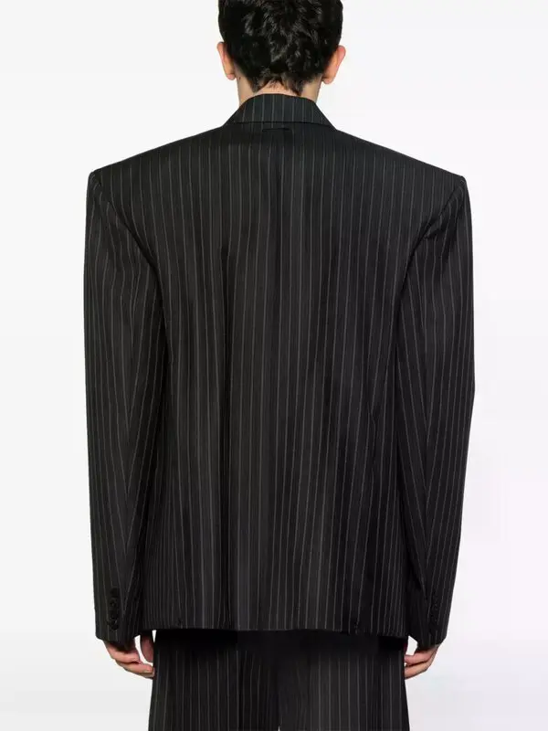 MUGLER Pinstripe Tailoring Blazer