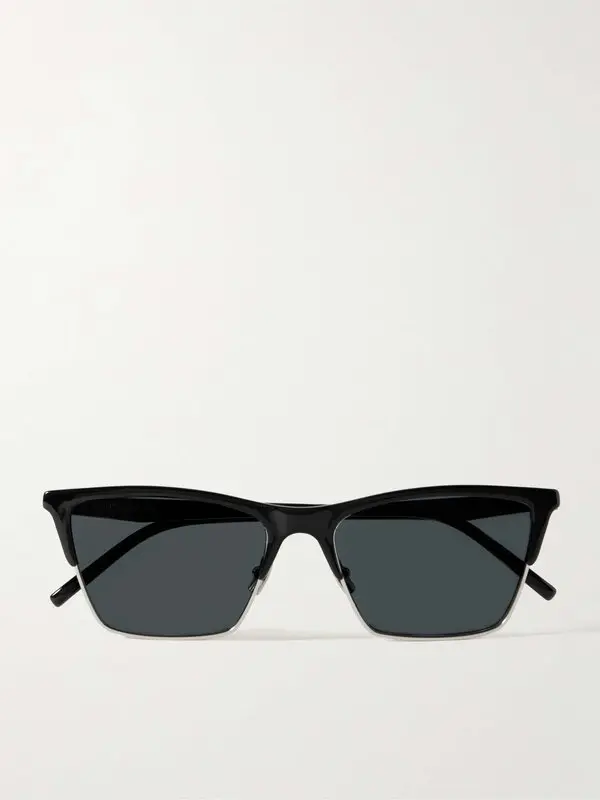 Saint Laurent D-frame Sunglasses - Black