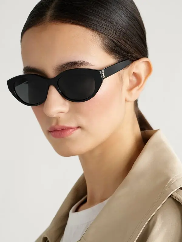 Saint Laurent - SAINT LAURENT EYEWEAR Cat-eye Sunglasses