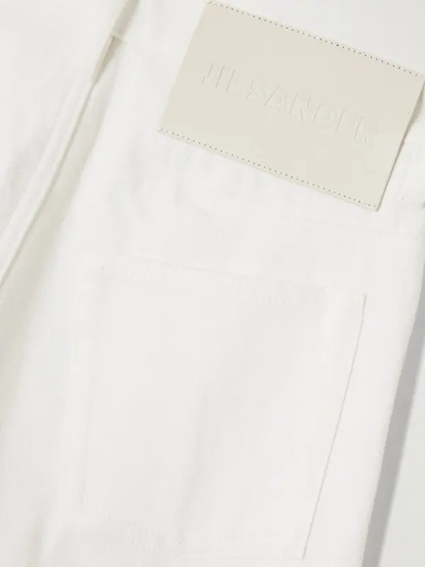 JIL SANDER Cropped High-rise Jeans