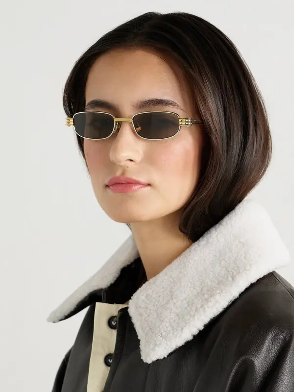 bottega veneta - Rectangle-Frame Sunglasses