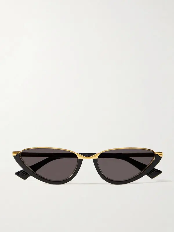 Bottega Veneta Cat-eye Sunglasses - Black