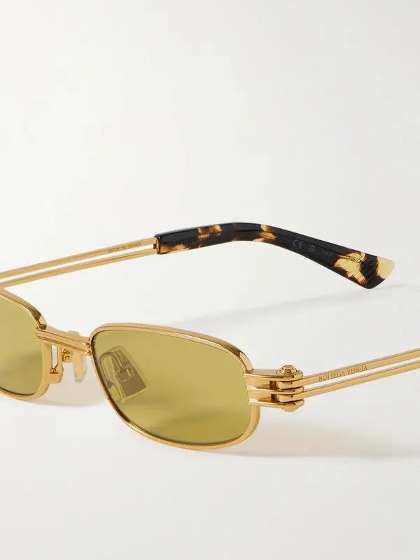 Bottega Veneta Rectangle-frame Sunglasses