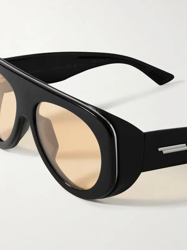Bottega Veneta Osservatorio Oversized Aviator-style Sunglasses