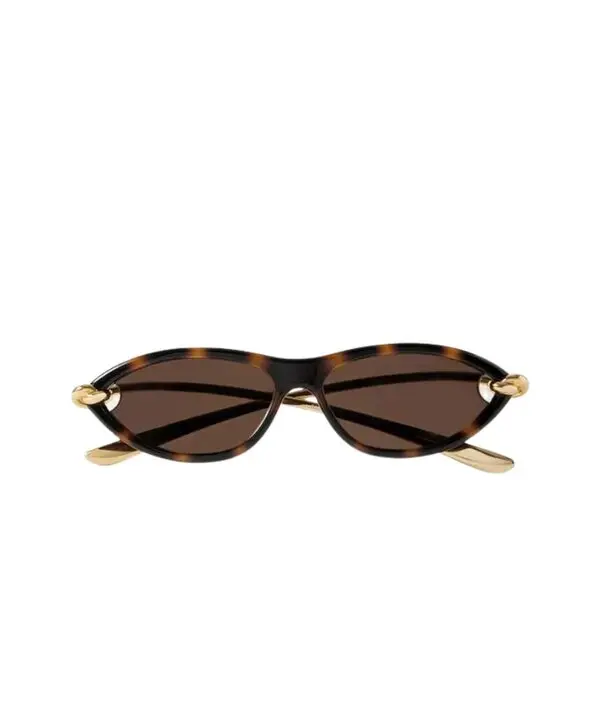 bottega veneta - BOTTEGA VENETA EYEWEAR Knot Cat-Eye Sunglasses
