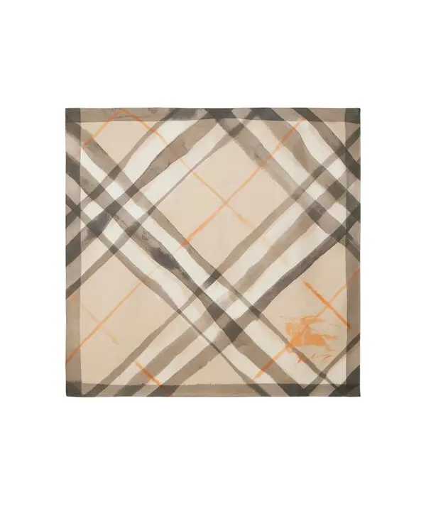 Burberry Printed Silk-twill Scarf