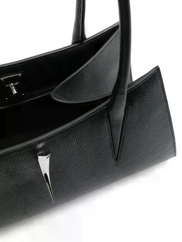 MUGLER Leather Tote