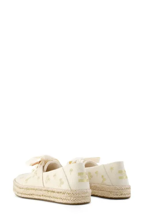 Toms Carolina Lace-up Espadrille Sneaker - Natural
