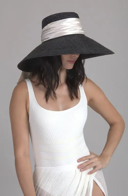 Eugenia Kim Mirabel Straw Sun Hat With Bow Detail