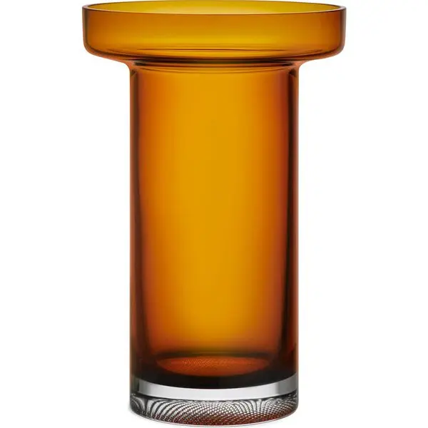 KOSTA BODA Limelight Tall Vase - Amber