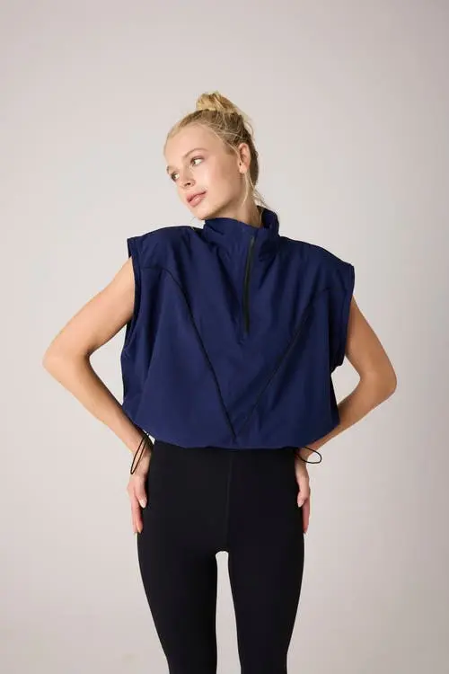 DAUGHTER LESSONS Nyc Utility Vest - Navy