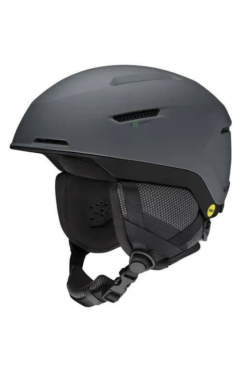 SMITH Altus Snow Helmet With Mips - Matte Slate/black