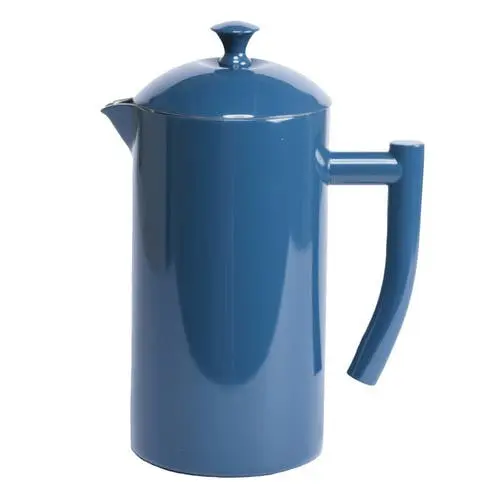 FRIELING Double-walled Stainless Steel French Press Coffee Maker - Navy