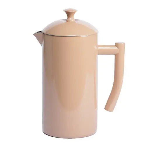 FRIELING Double-walled Stainless Steel French Press Coffee Maker - Sandstone