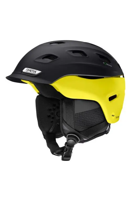 SMITH Vantage Snow Helmet With Mips - Matte Black /high Voltage