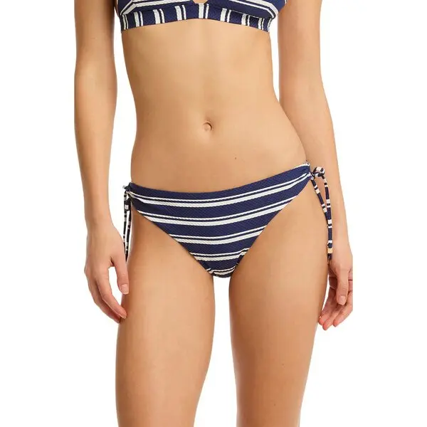 SEA LEVEL Biarritz Tie Side Bikini Bottom - French Navy