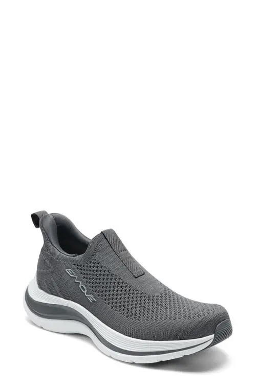 Easy Spirit Slip-on Knit Sneakers - Dark Grey